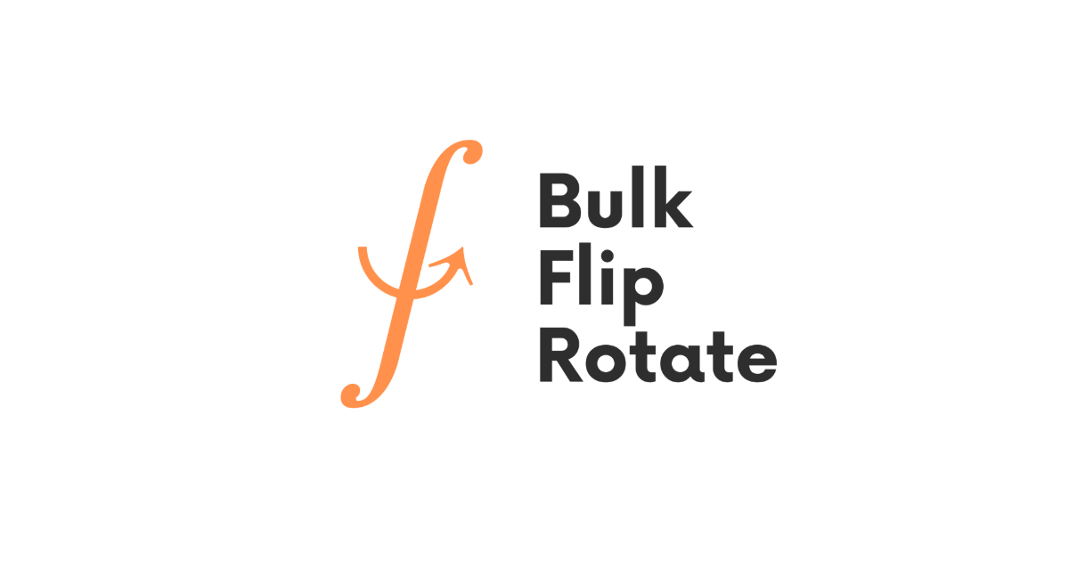 Bulk Flip and Rotate Images. All at once.
